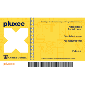 Vente en ligne de Chèque Cadeau - Pluxee Store Maroc